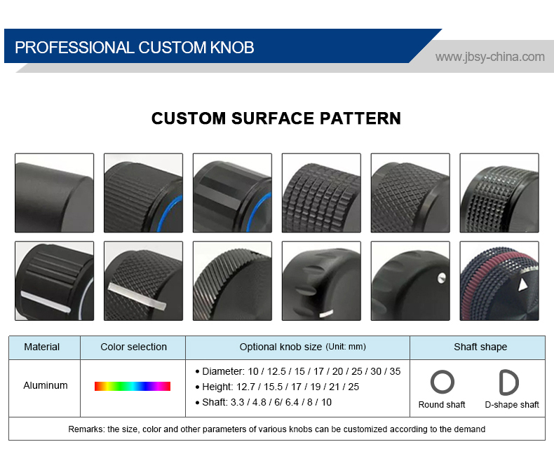 Vertical knurling knob - Jingbang Industrial