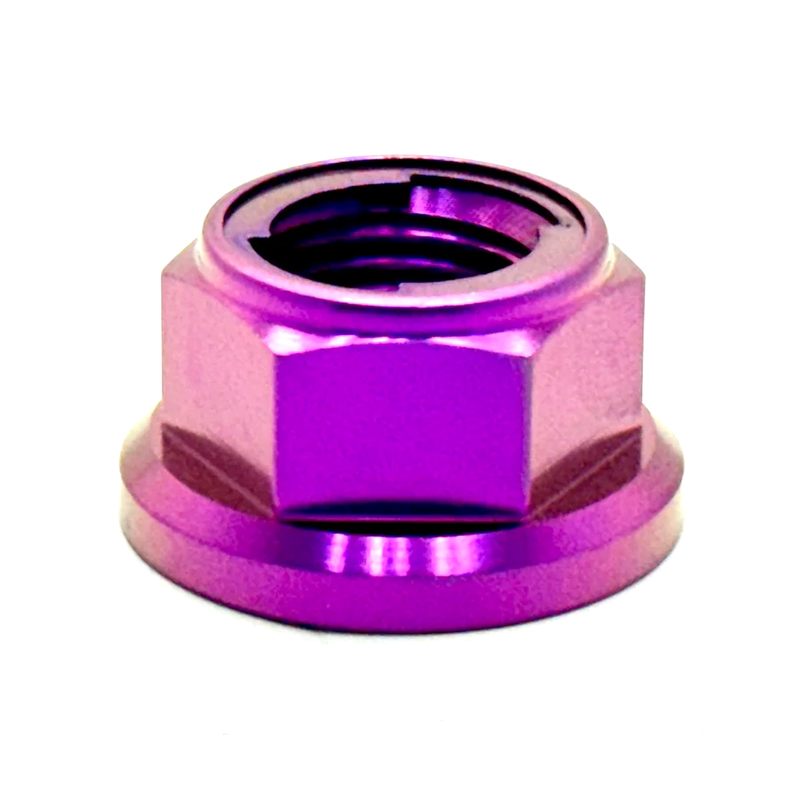 Titanium nut purple electroplating - Jingbang Industrial