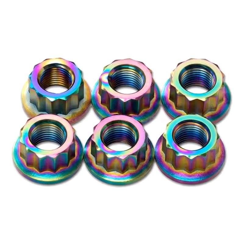 Titanium nut black zinc plated - Jingbang Industrial